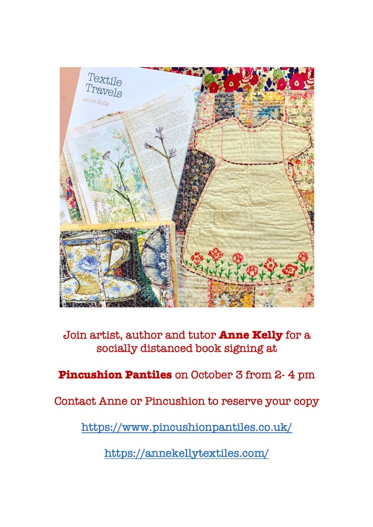 ‘Textile Travels’ is arriving! – Anne Kelly